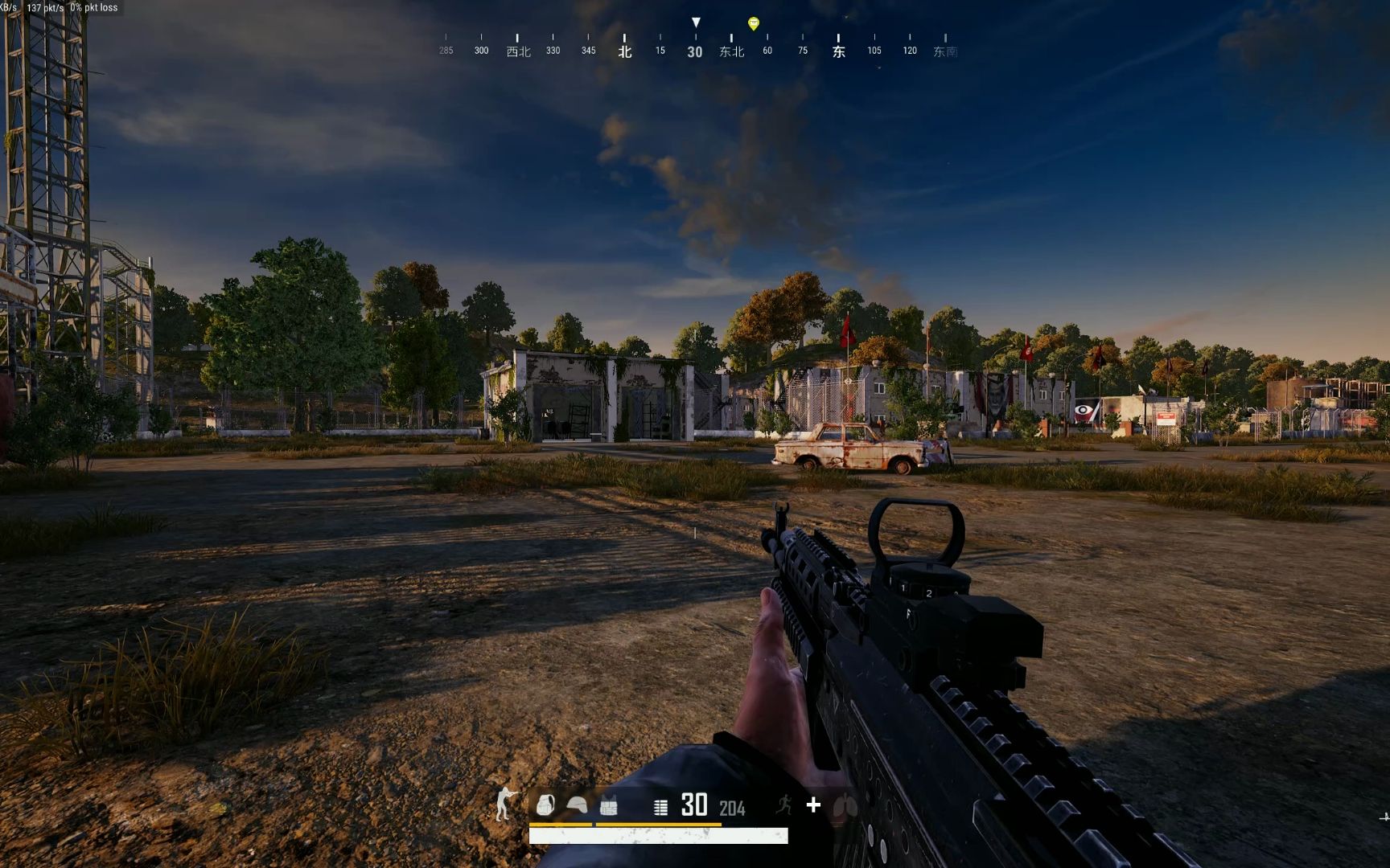 pubg绝地求生最高画质有点惊艳_哔哩哔哩bilibili_绝地求生