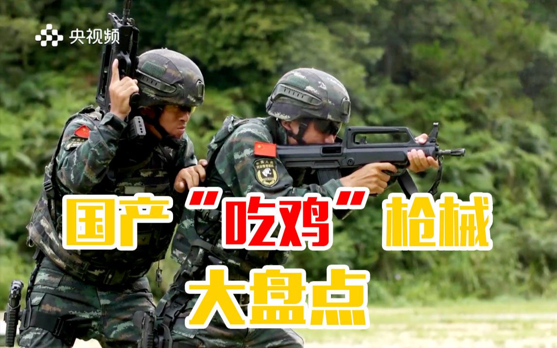 【军武零距离】独家盘点大热国产“吃鸡”枪械!硬核中国制造给你...