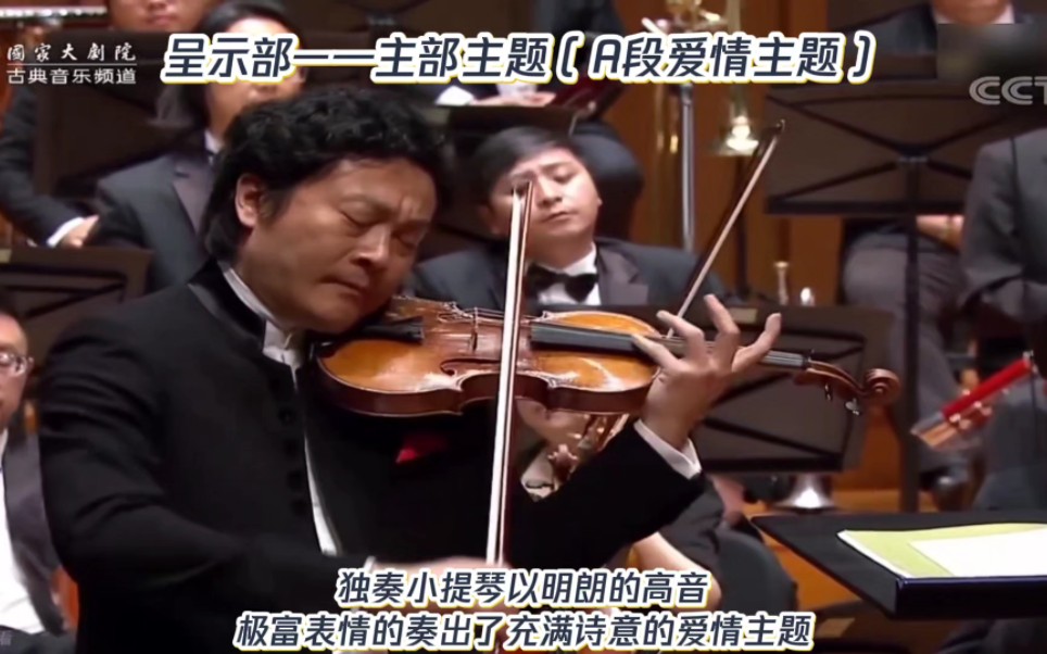 (带文字赏析)吕思清/北京交响乐团 小提琴协奏曲《梁山伯与祝英台》