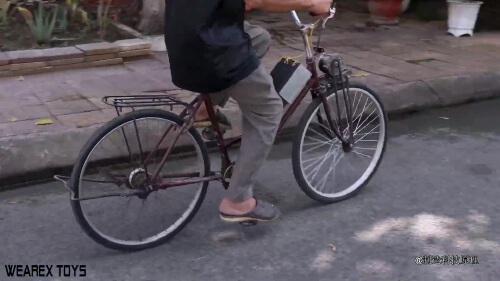 使用摩托车链条制作简单的电动自行车