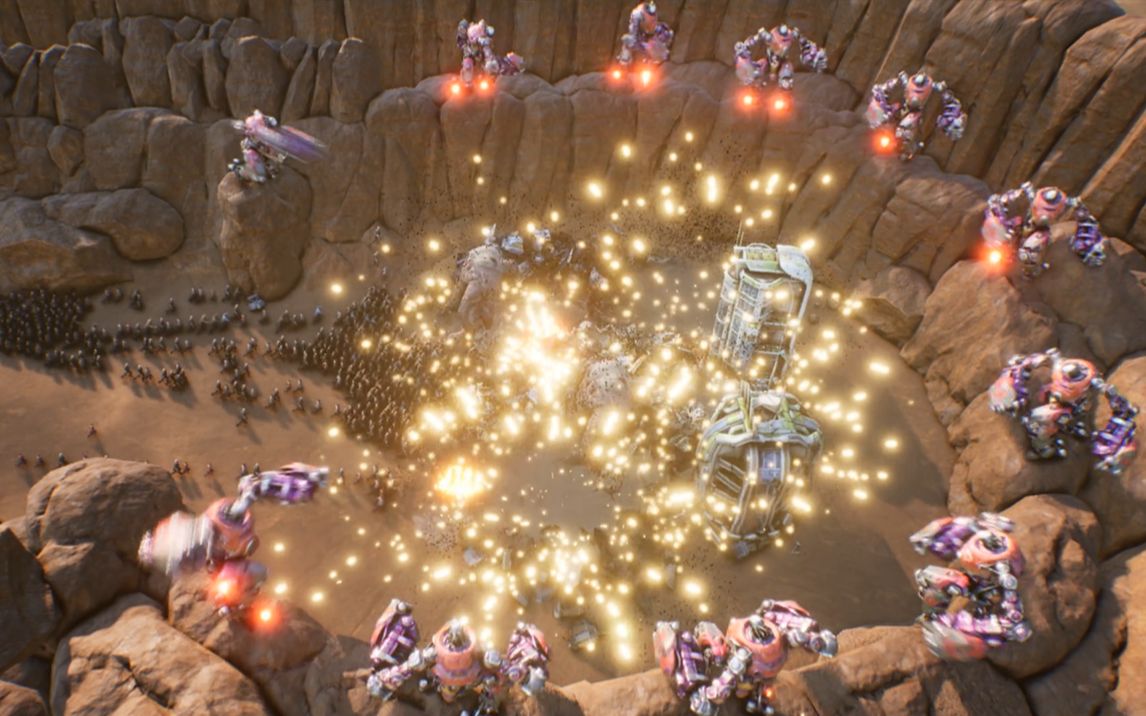 UE4买量视频DEMO-阵型变换,群集动画,攻击蓝图