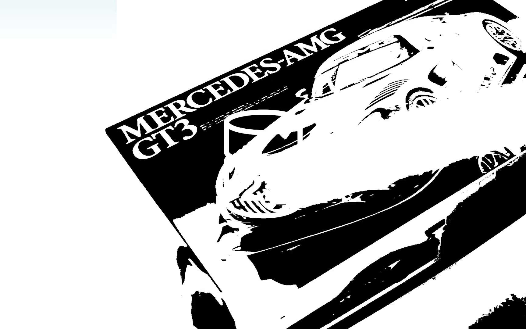 民用模型 1/24 田宫 Mercedes-AMG GT3