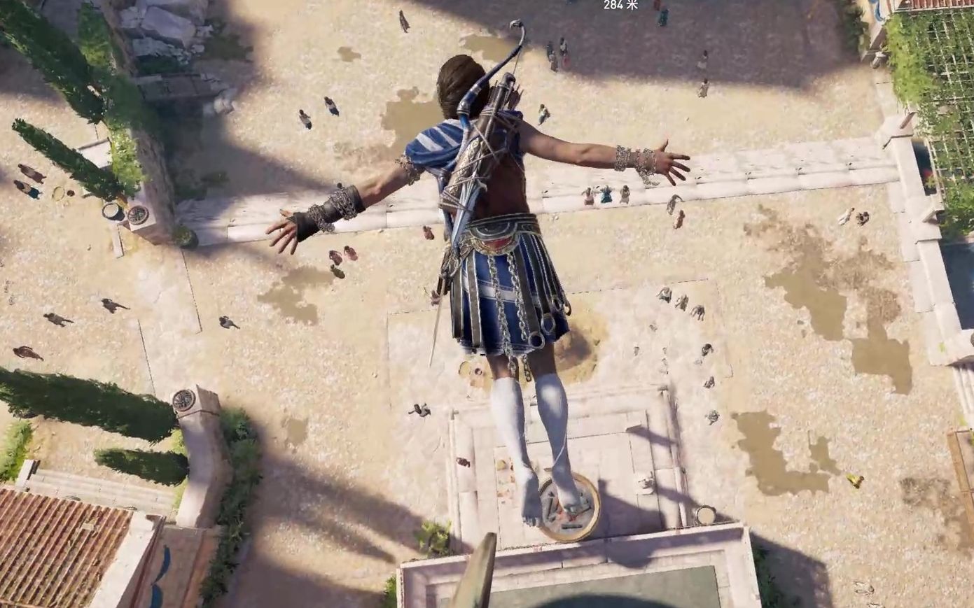 古希腊旅游模拟器 刺客信条奥德赛 所有鸟瞰点同步+信仰之跃