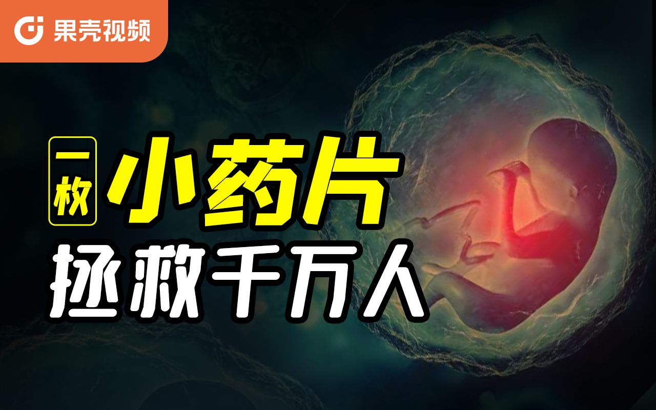 她们吃下这片小小的药,中国每年少了10万畸形胎儿 |果壳视频
