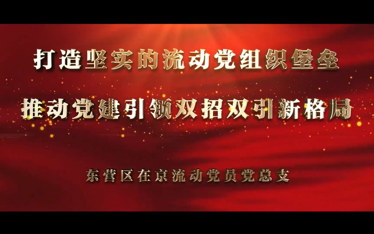 东营区:打造坚实的流动党组织堡垒,推动党建引领双招双引新格局