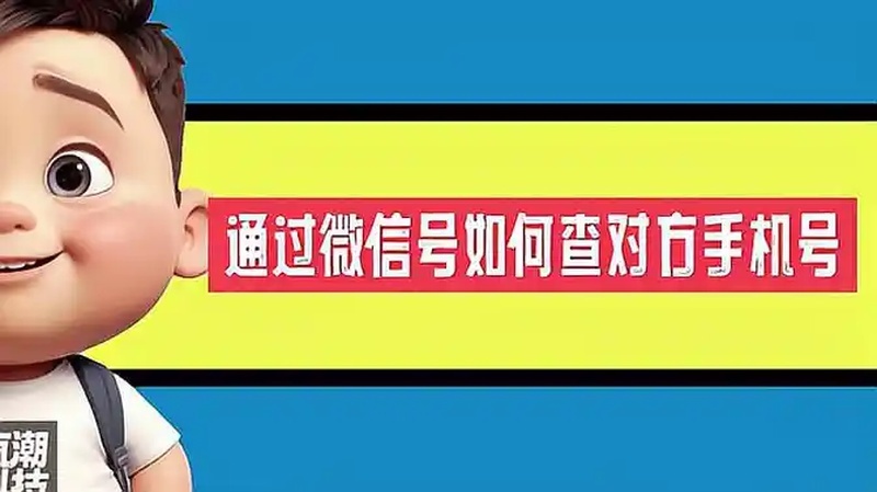 通过微信号如何查对方手机号