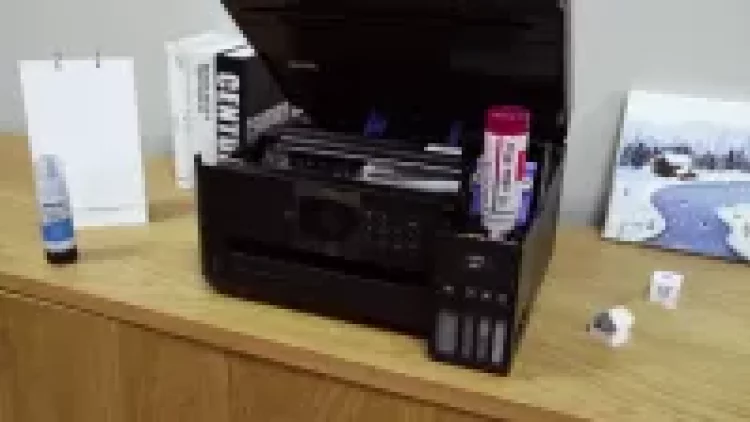 EPSON 4168打印机新机安装视频