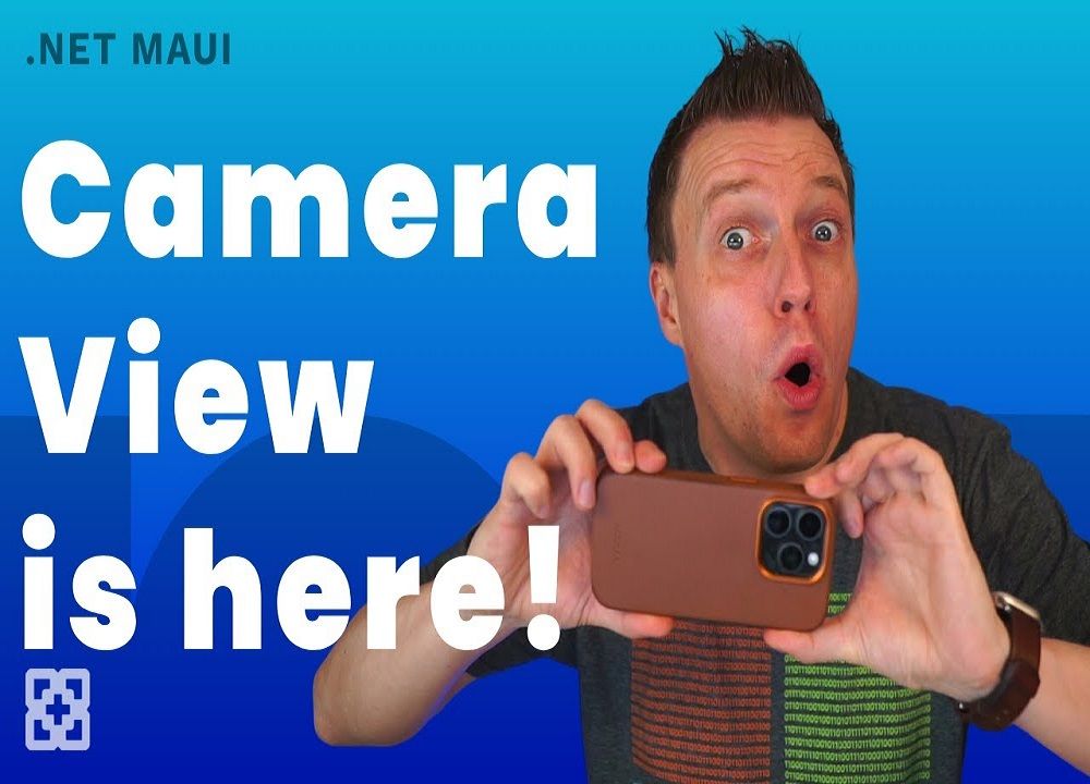 使用 .NET MAUI 的 CameraView 在 APP 中拍照