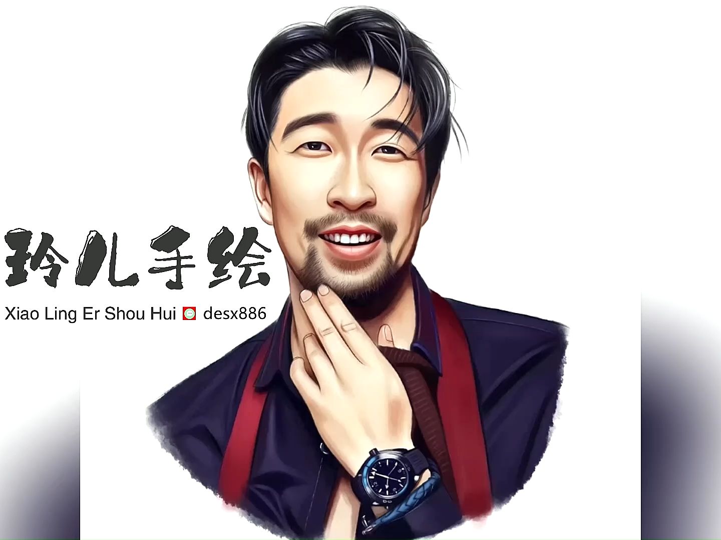 5—8岁儿童简笔画人物,会动的真人头像