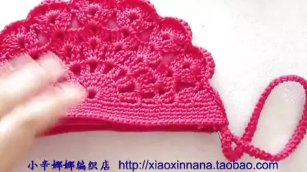 【小辛娜娜编织教程】第2集 钩织半圆形手包 零基础编织教程