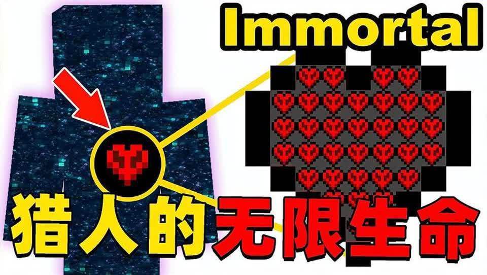我的世界:猎人开启服务器大乱斗,我该如何获取无限生命生存?