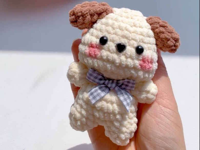 十分钟教会你勾一只软糯糯的小狗 教程