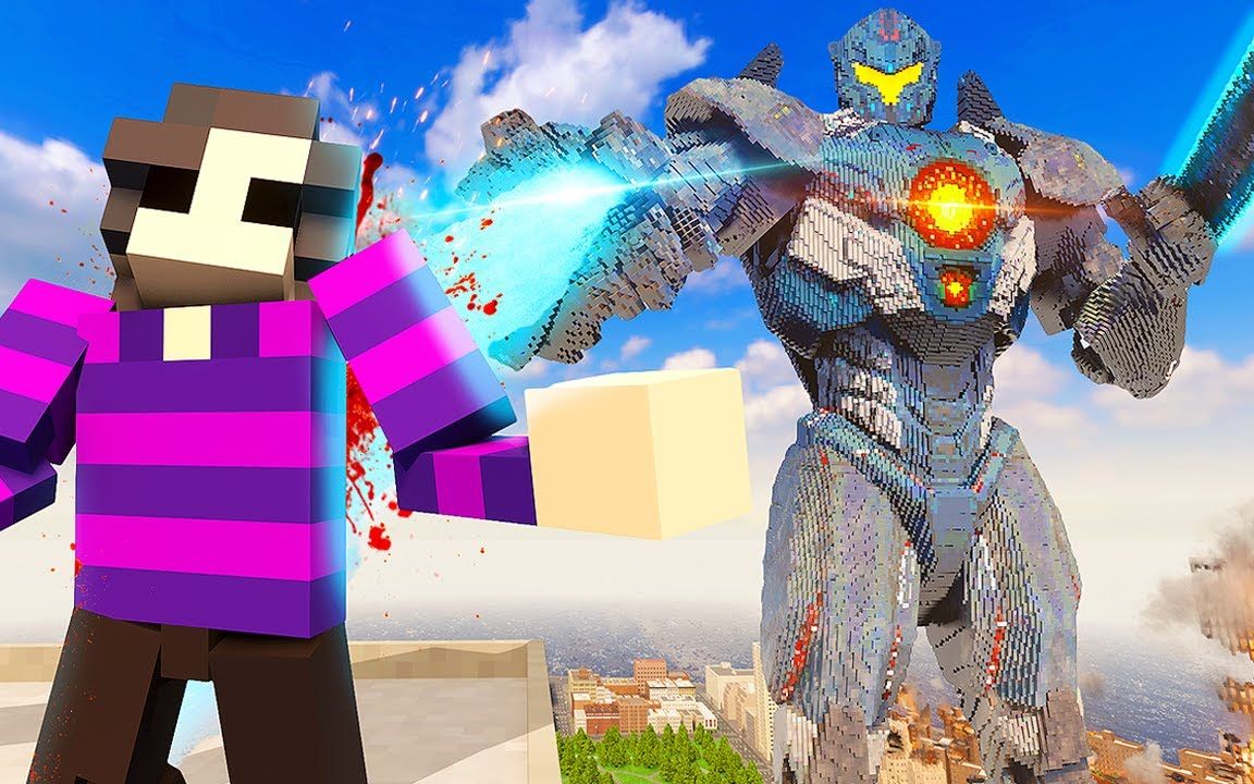 拆家模拟器:环太平洋超级机甲大战哥斯拉