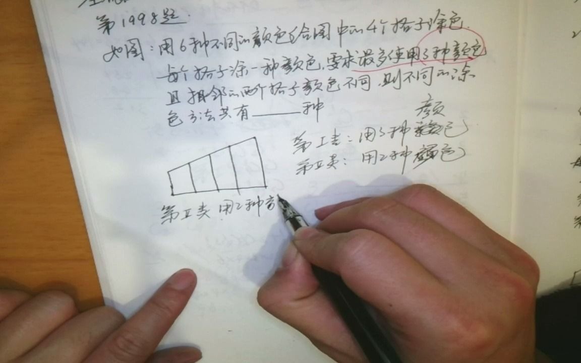 排列与组合:染色问题1