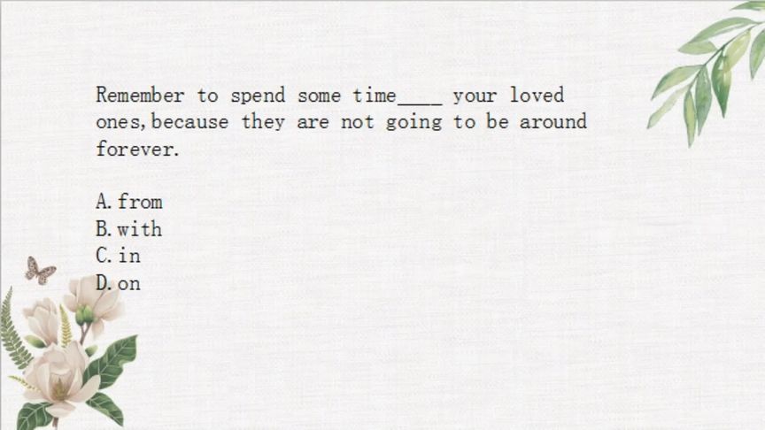 中考易错题-一道题轻松掌握spend的常用用法,但你反而可能做错