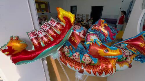 原来小朋友可以通过这款实物了解到端午,简单易懂,传统文化发扬光大