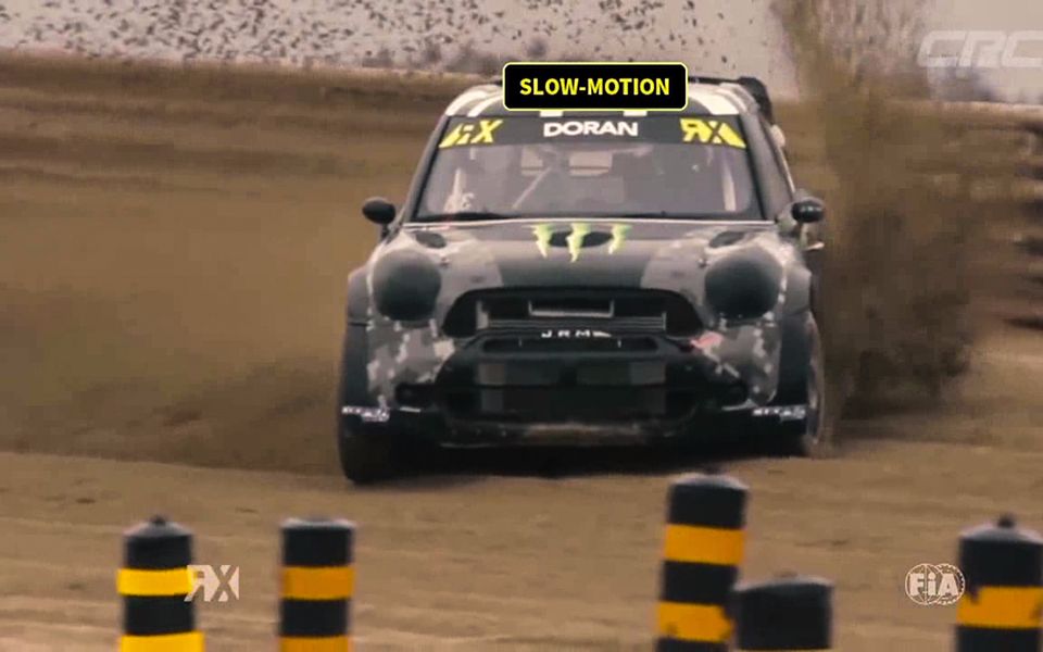 绝美华尔兹 慢镜动作下的精彩漂移