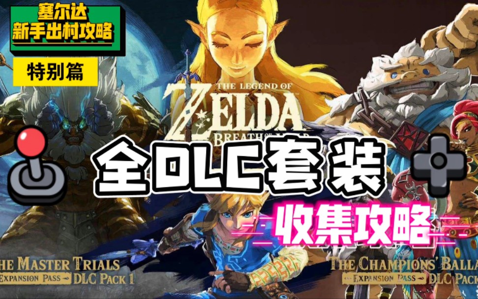 【塞尔达传说】dlc里有啥?全dlc套装与物品收集攻略