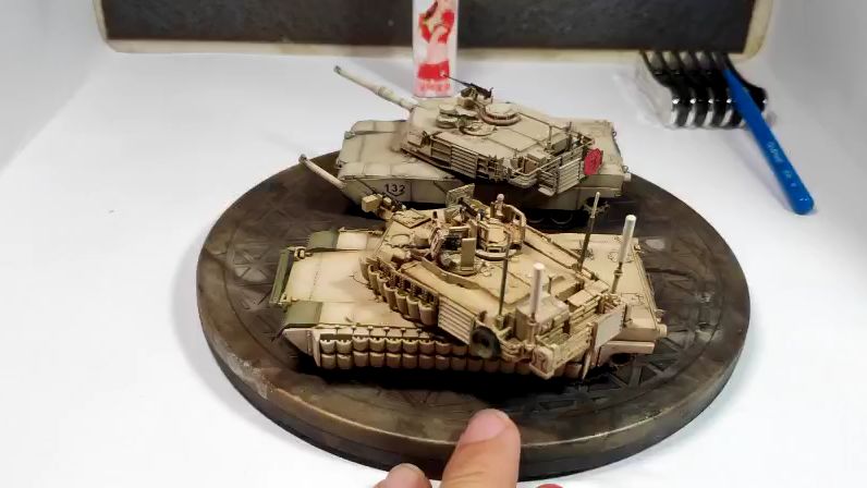 1/72 m1a2坦克模型