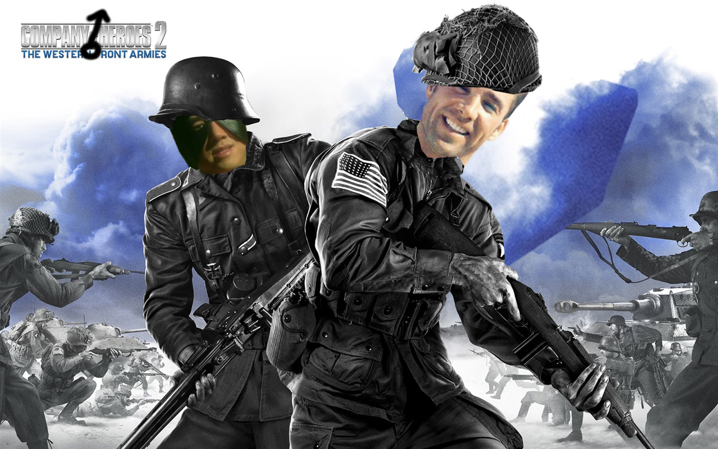 【4v4】在尺寸比较小的地图使用pak43 88炮真的可以为所欲为