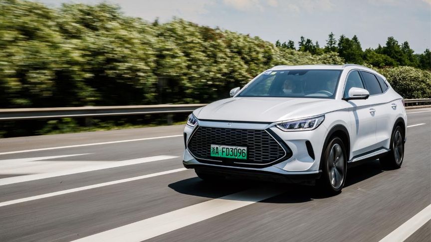 DM-i超级混动系统让电成为“主角” 试驾比亚迪宋PLUS DM-i