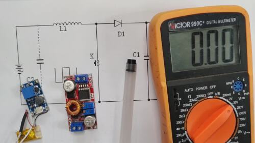 万用表改电池、开关电源改可调的直流升压电路,几个元件就可做成