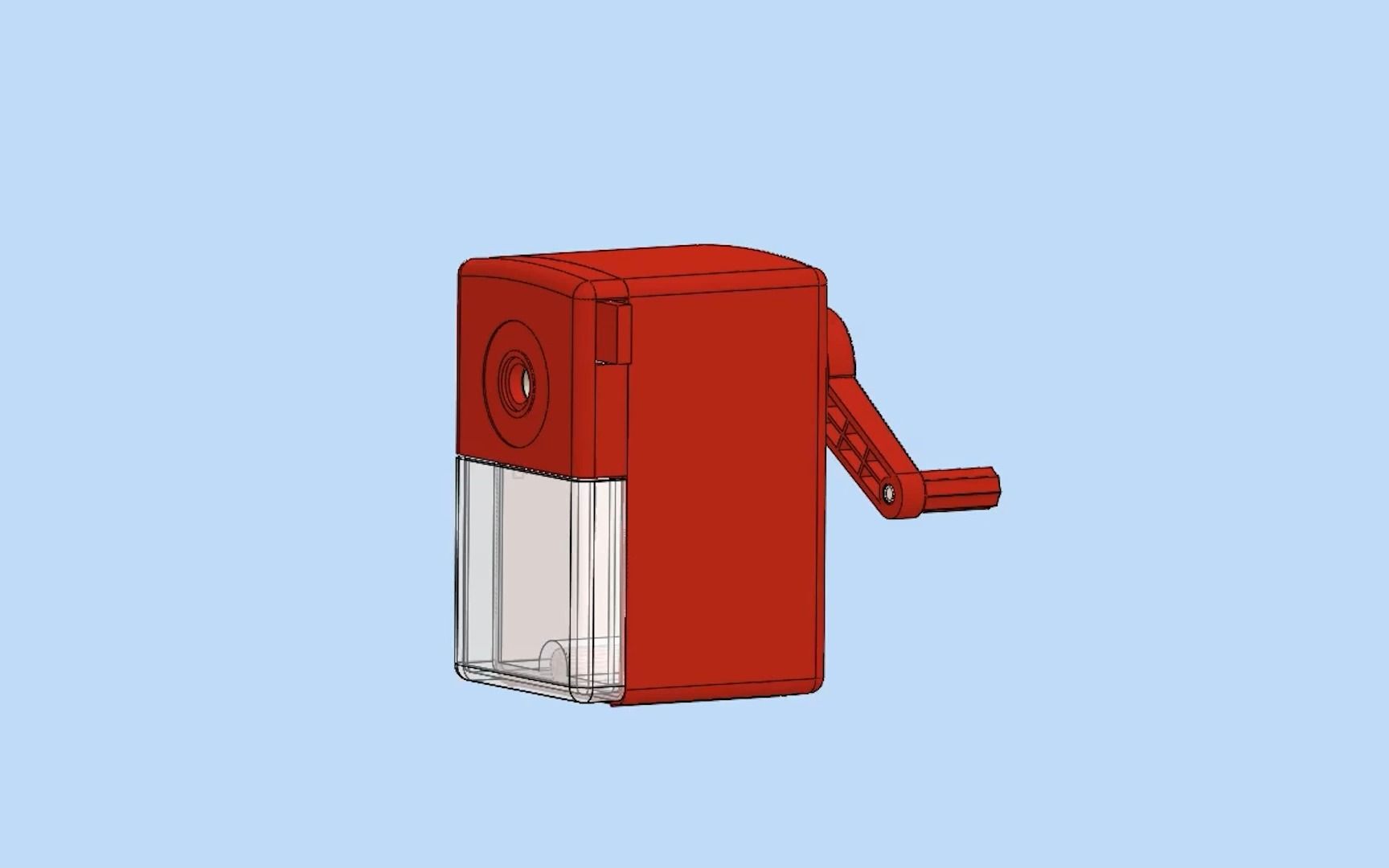 自动卷笔刀怎么工作的?看完这个视频就知道了!