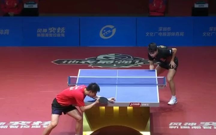 打“时间差”奏变化变化逼对方被动击球战术分析