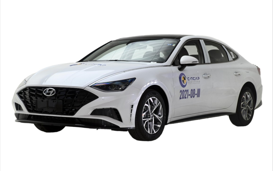 2021 北京现代 索纳塔 全面碰撞测试 c-ncap