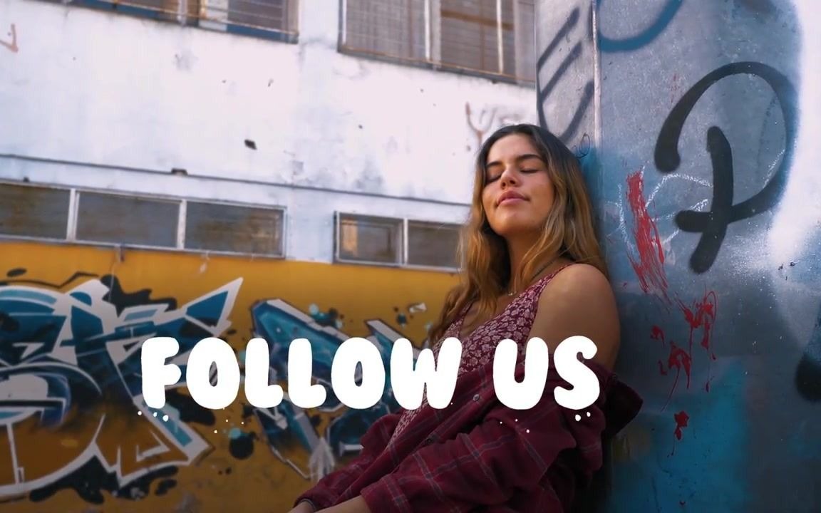 新颖有趣的2D歌词标题AE模板