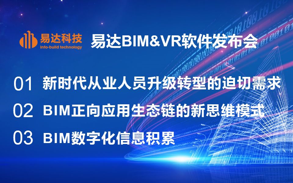 【BIM客网】易达BIM&VR软件发布会-PPT宣讲视频