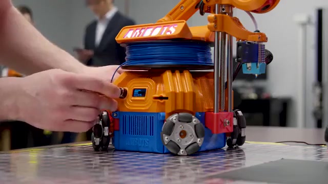 【3D打印机】你绝对没见过的3D打印机,AMBOTS3D打印机器人