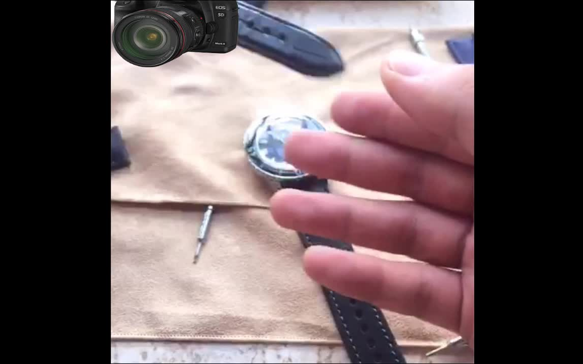 表妹说表-宝珀五十噚换皮带方法在线教学