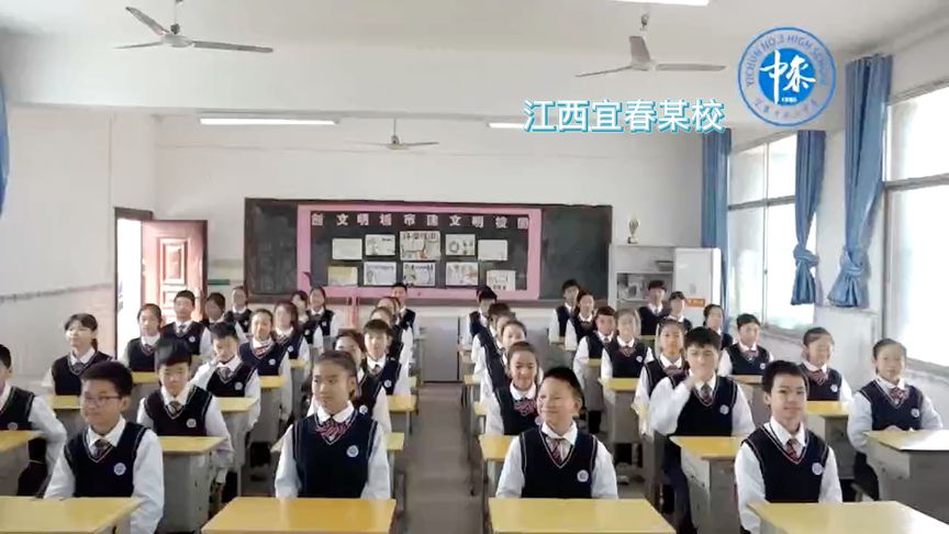 为了落实双减政策及体质管理要求,学校大力推行室内课间操。