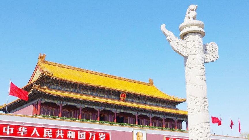 天安门前两根“大柱子”,屹立了几百年,现在才知道是什么作用