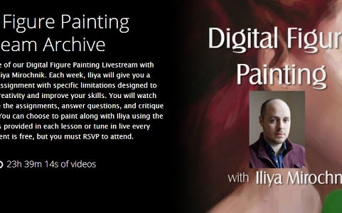 Photoshop数字人物肖像绘画学习课程视频教程