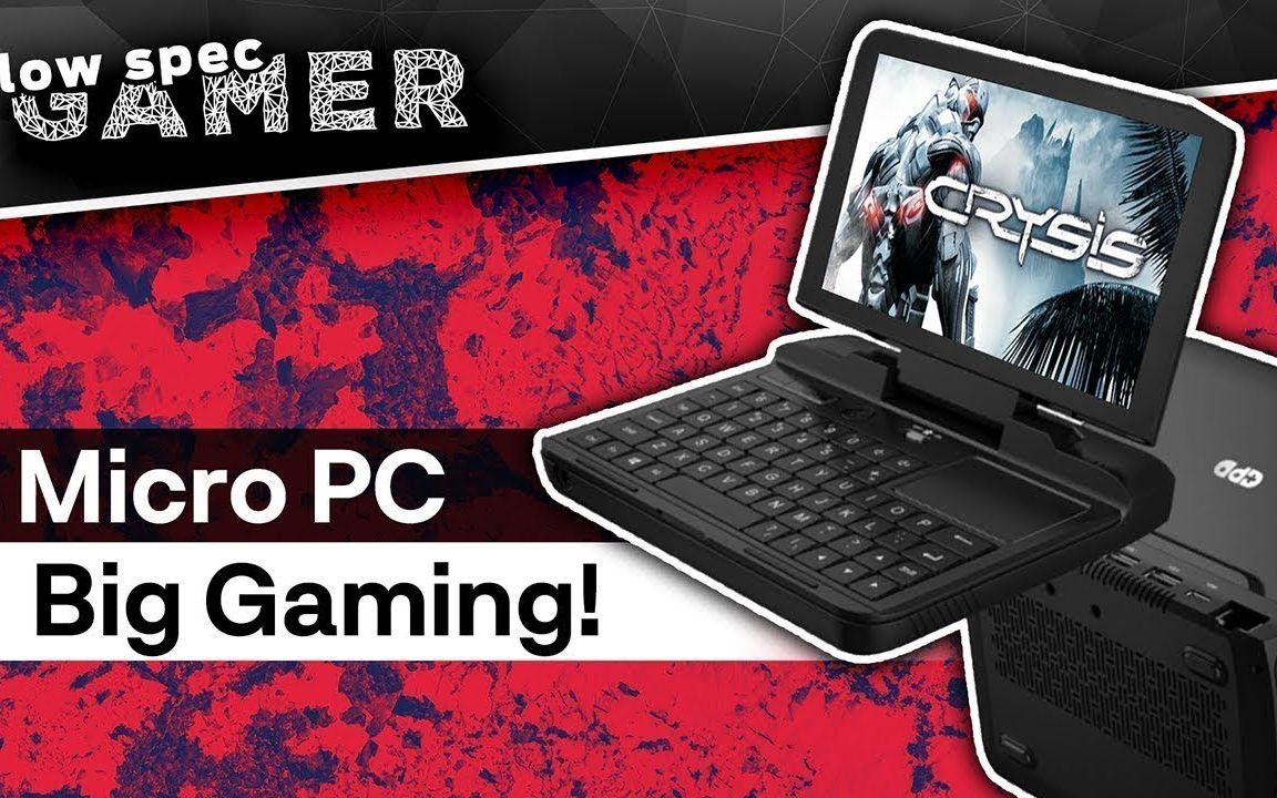 ...的随身电脑也能玩孤岛危机?GPD MicroPC游戏测试(n4100 + IntelHD)