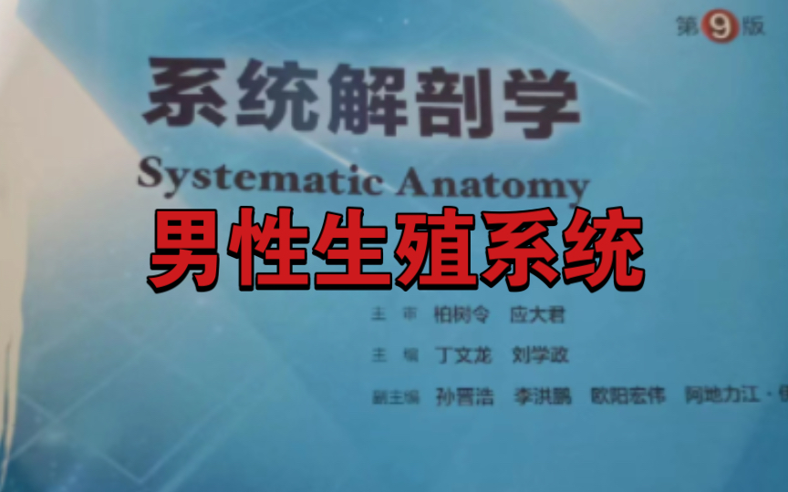 江西专升本【人体解剖学】第六章【生殖系统】重点笔记