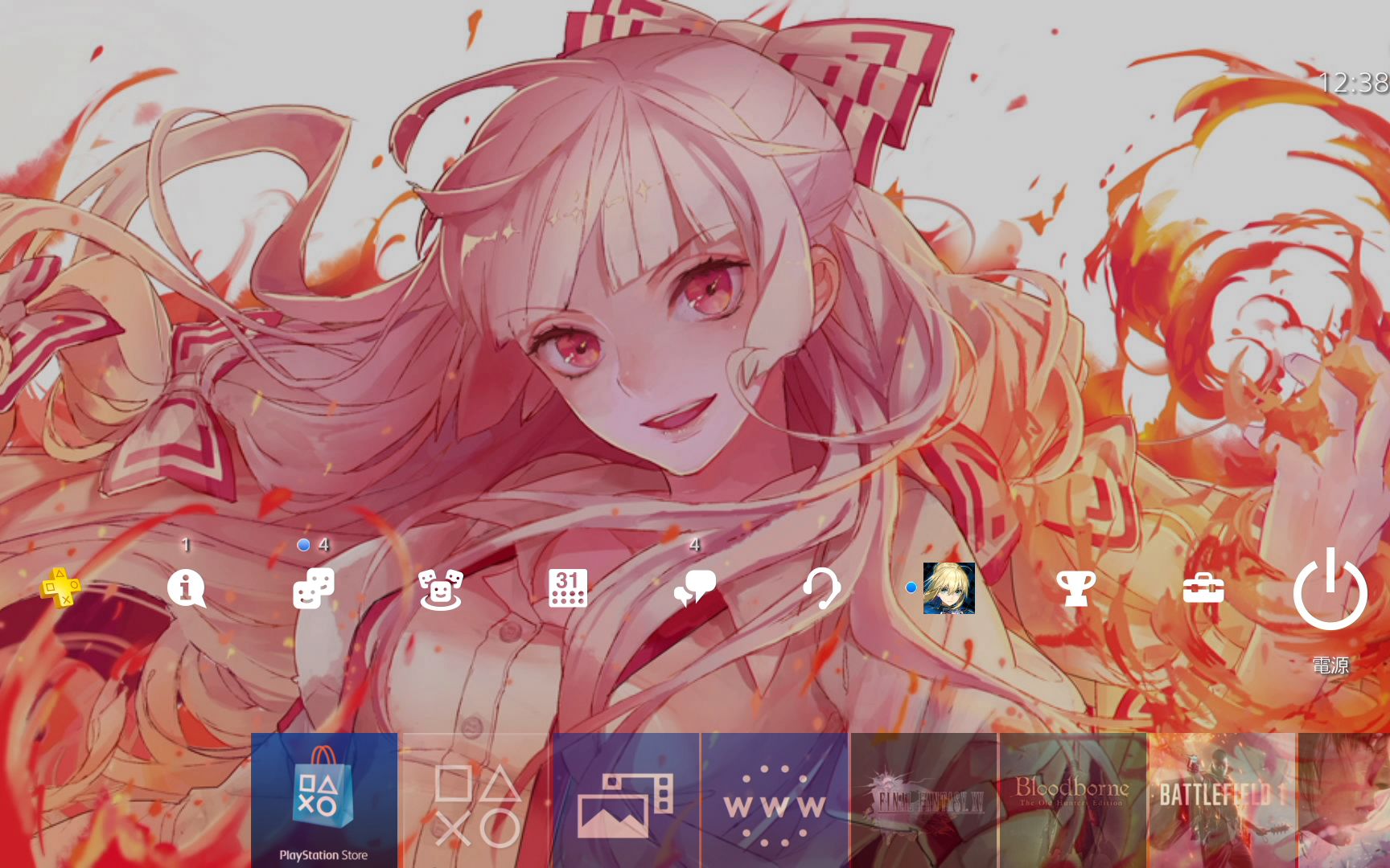 把自己喜欢的图片作为ps4壁纸