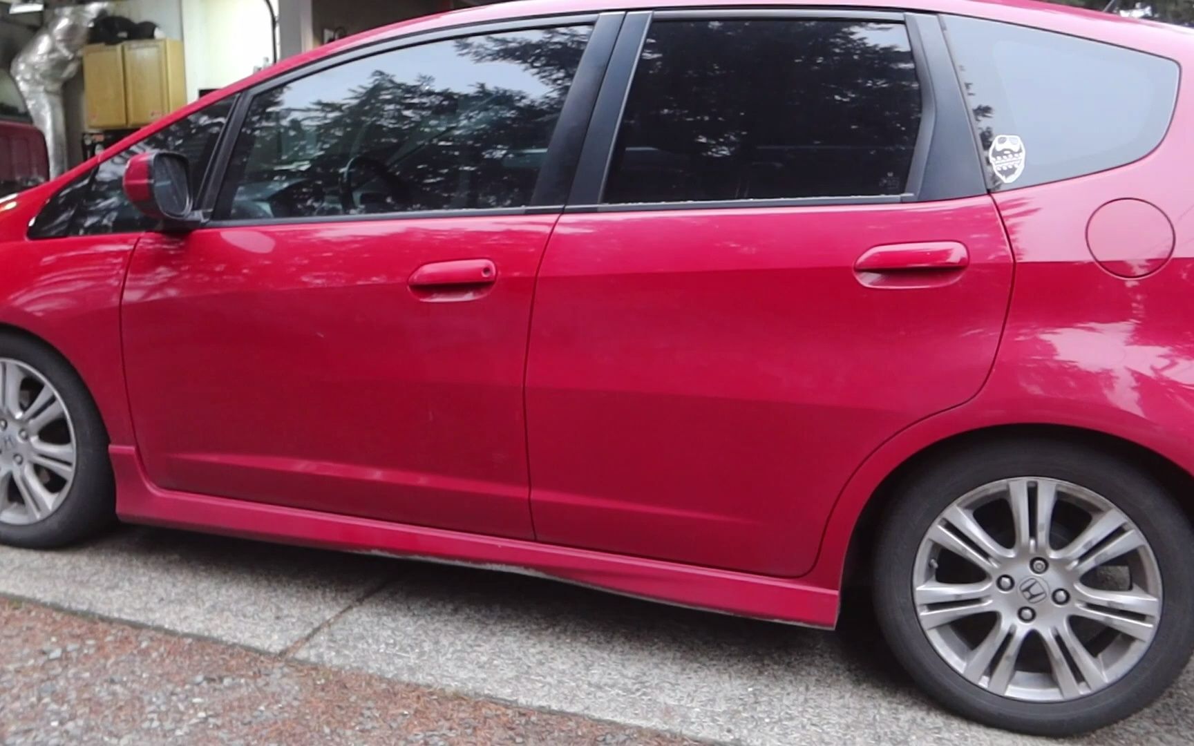 二代飞度 GE8 更换减震器和弹簧