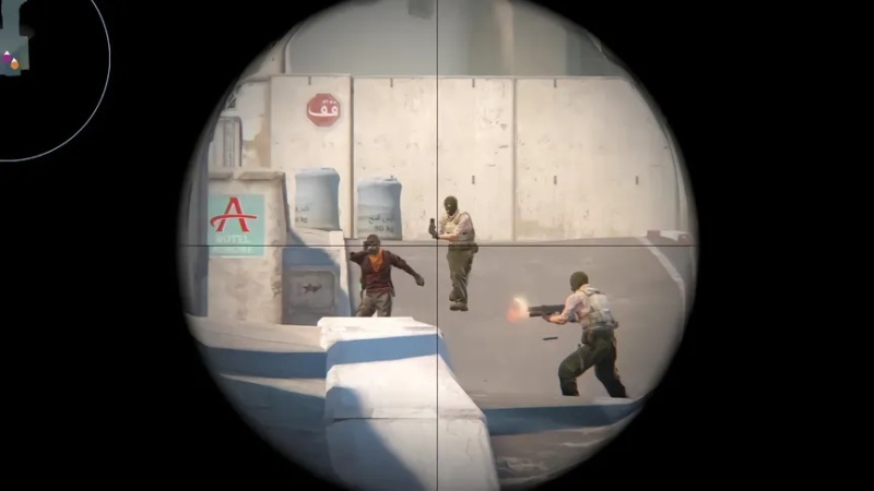 好冷静的瞄准 csgo cs2 cs贰佰