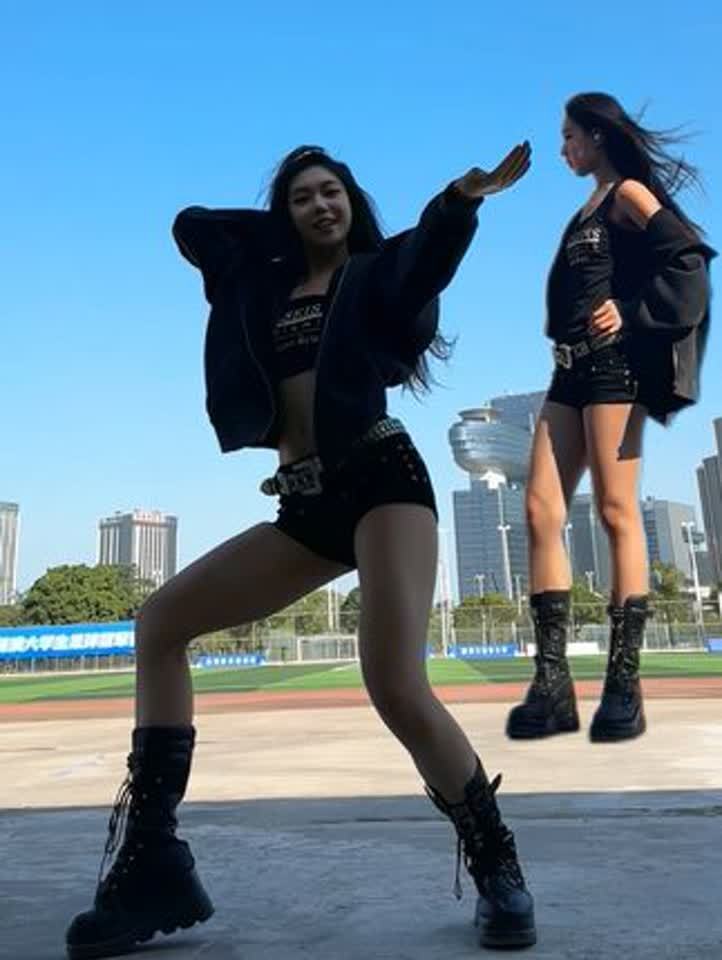 风太加分了 #今天穿什么 #宁宁 #潮流舞蹈地图 #aespa #whiplash