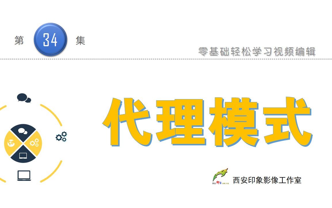 [Edius视频剪辑]-第34集 代理模式