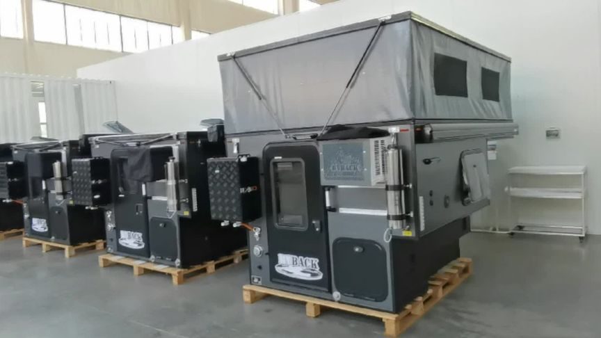 麦卡佰客皮卡背驮房箱内饰讲解#皮卡#背驮房箱#升降顶房车#坦途