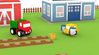 卡通车动画片大全 早教启蒙动画 儿童动画认识颜色