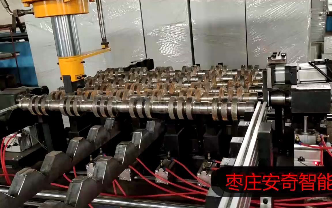 齿轮轴自动校直机 圆轴半轴伺服液压矫直机 传动轴数控调直机