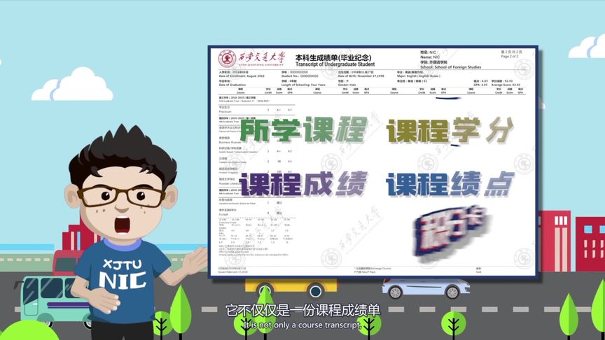 2分钟让你了解西安交通大学学生成长档案