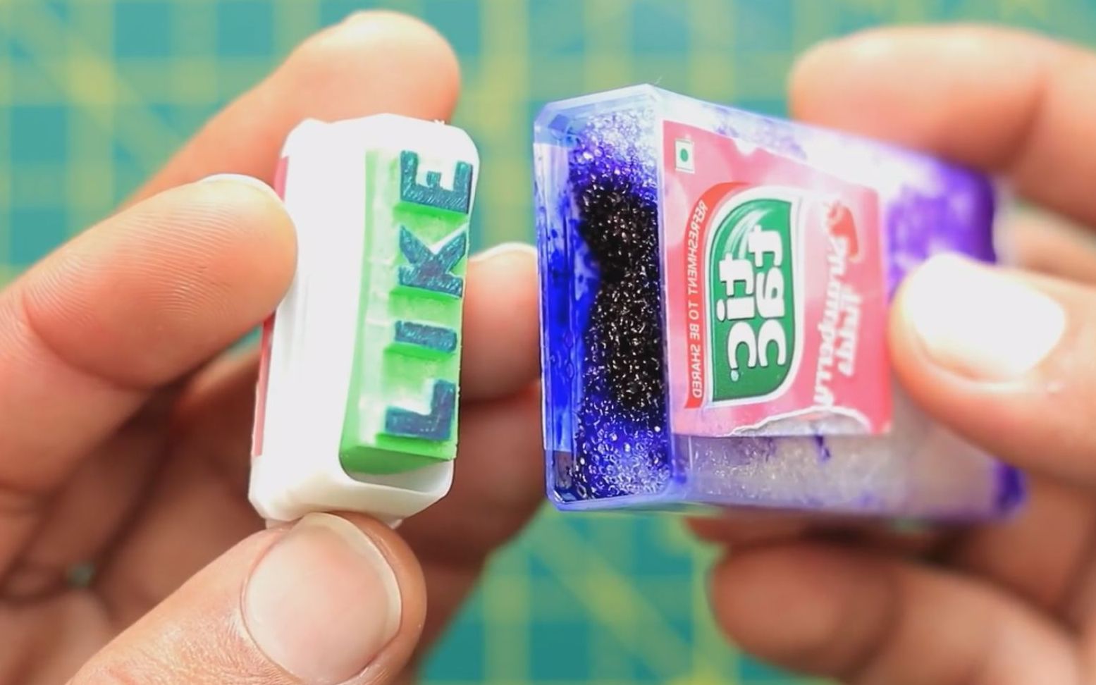 私人印章可以用一块橡皮制作,太实用了