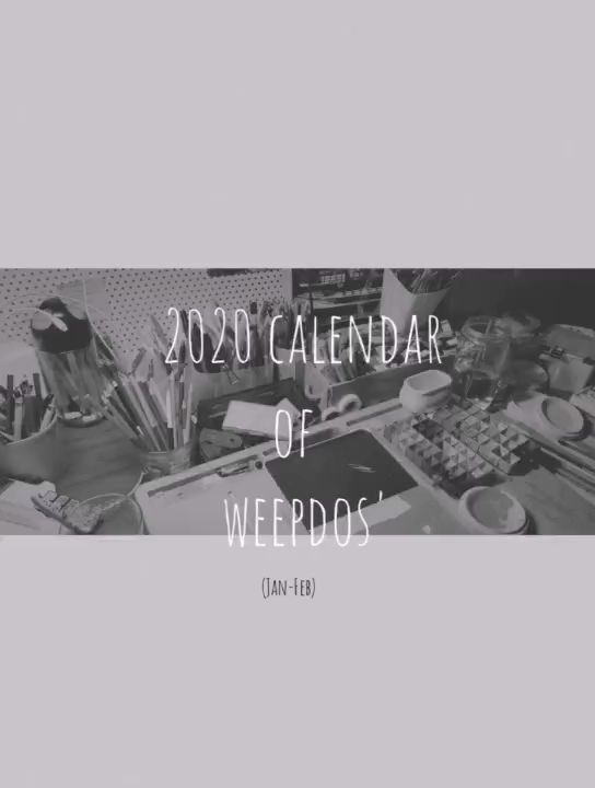 狐狸weepdos的#2020打卡日历# 1-2月