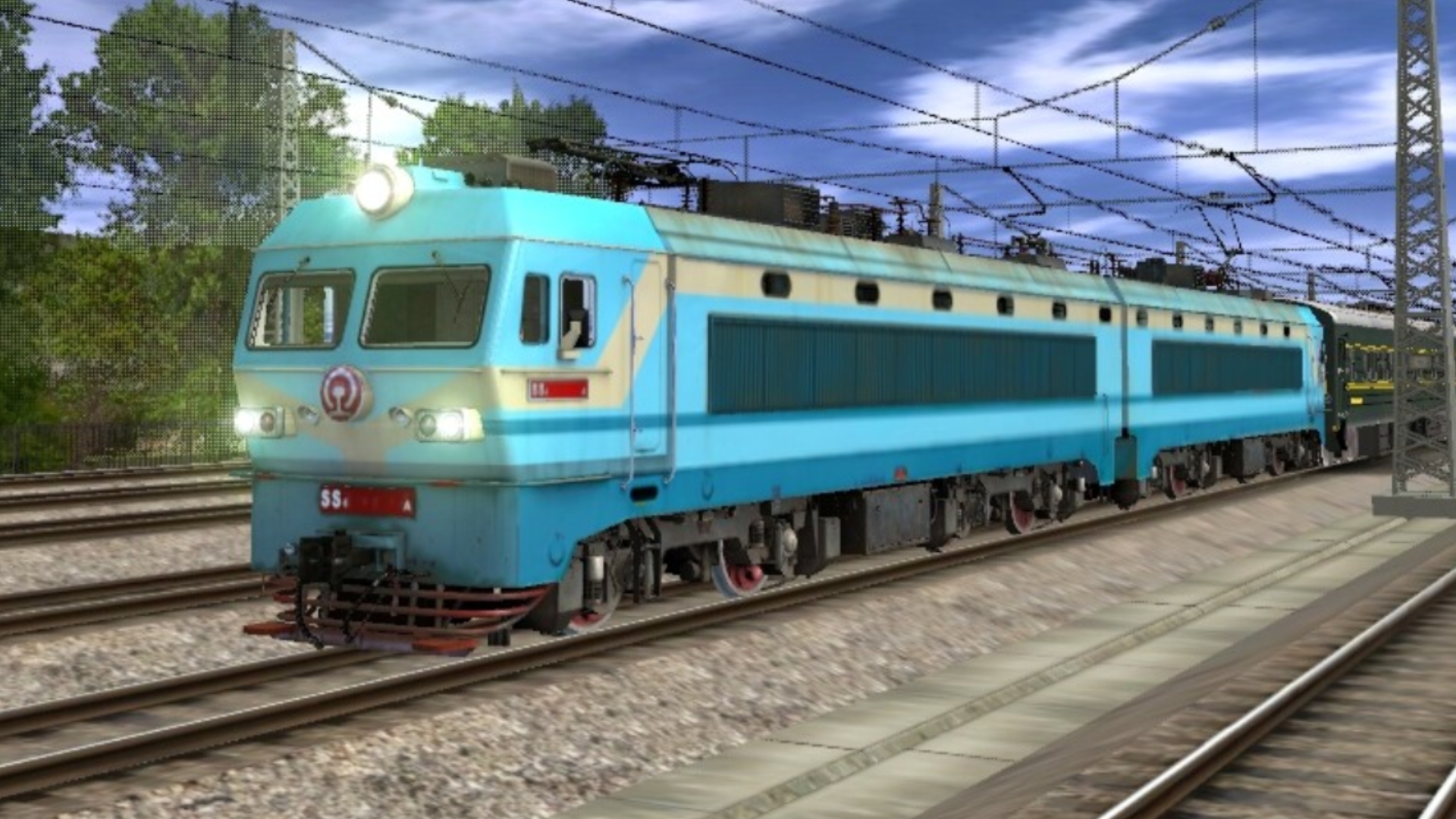 自改贴图 《SS8G》_模拟火车